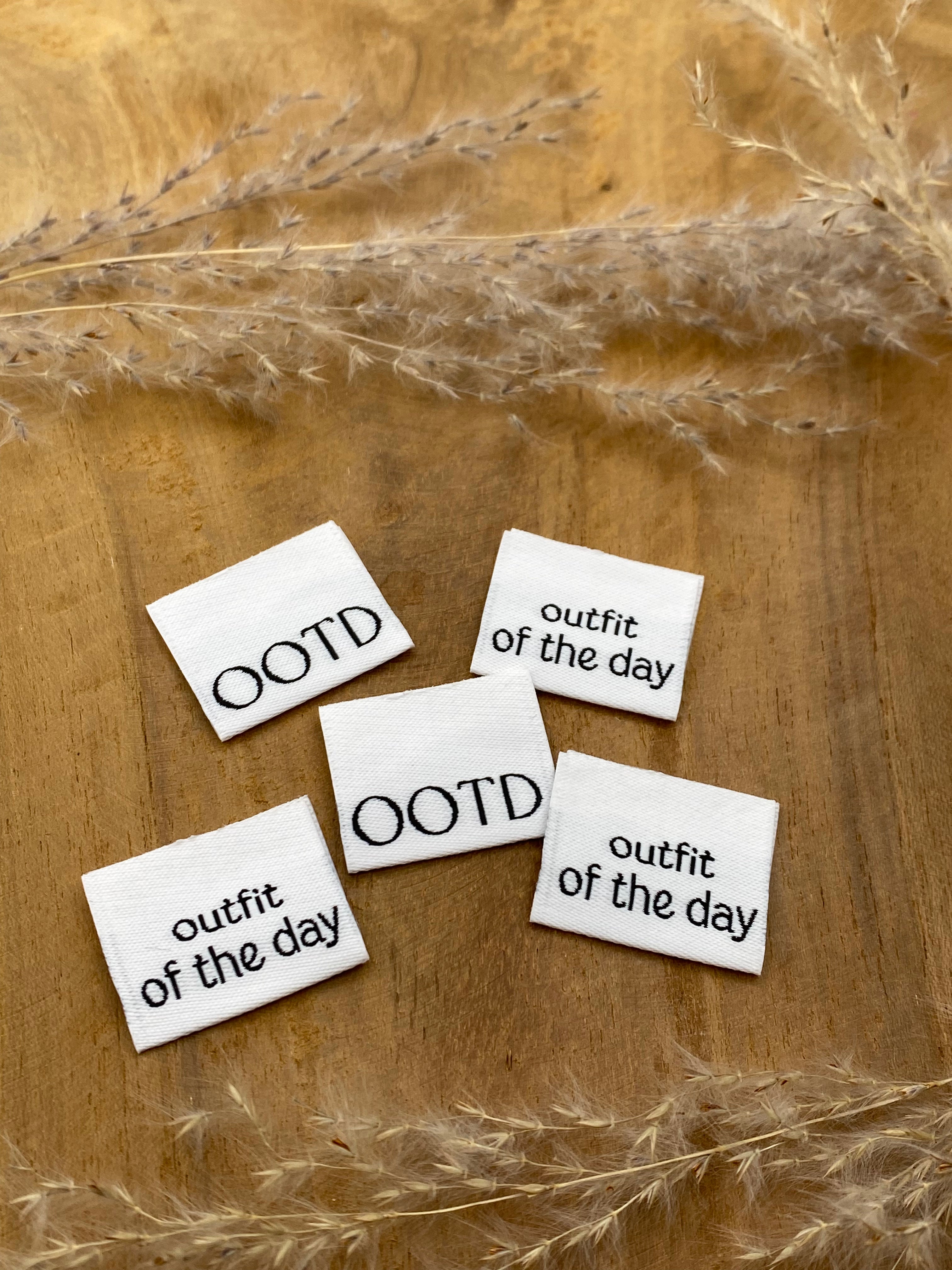 OOTD Web Label gewebt Eigenproduktion – Ameloua